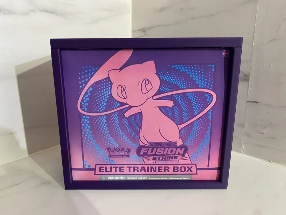 Pokemon ETB Box Protector Case Fusion Strike - Free 3D Print Model ...