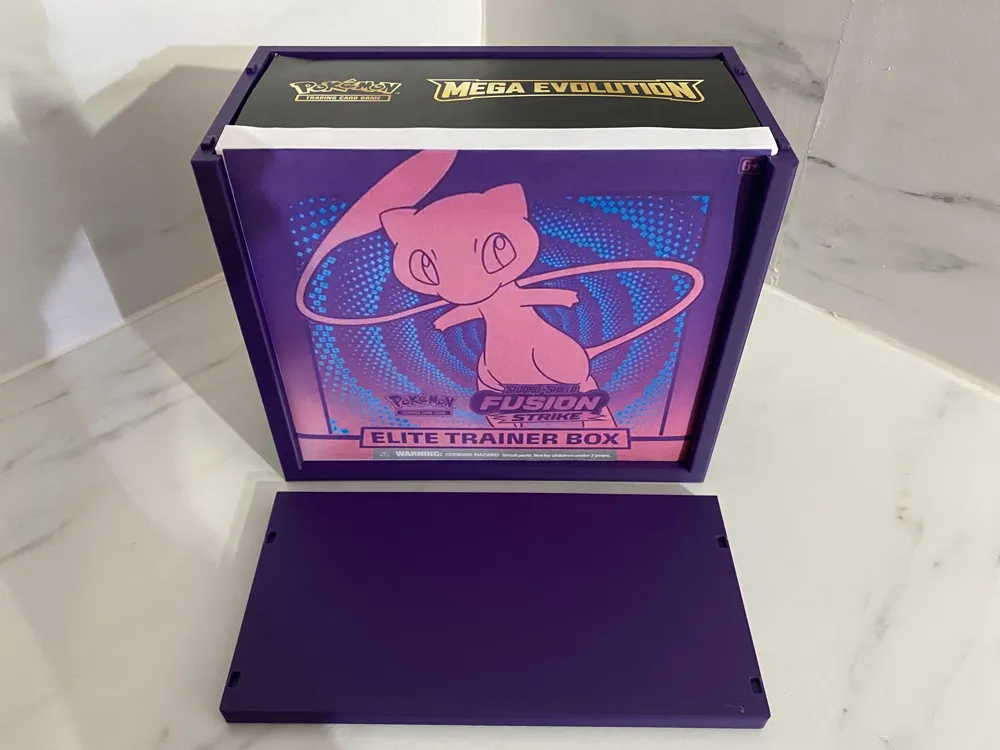 Pokemon ETB Box Protector Case Fusion Strike - Free 3D Print Model ...