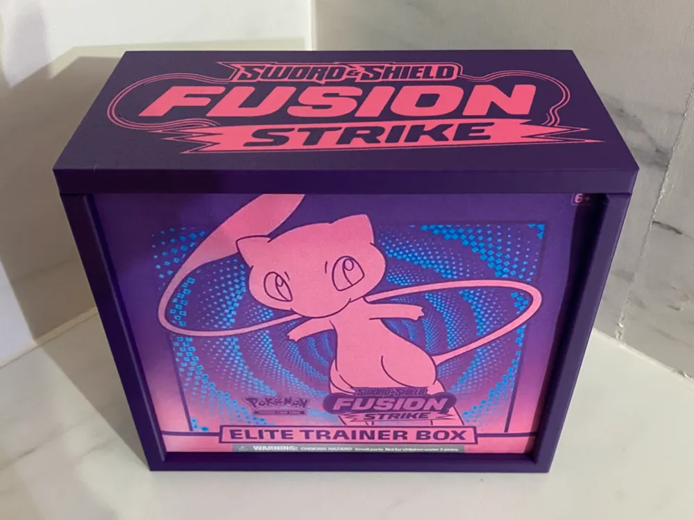 Pokemon ETB Box Protector Case Fusion Strike - Free 3D Print Model ...