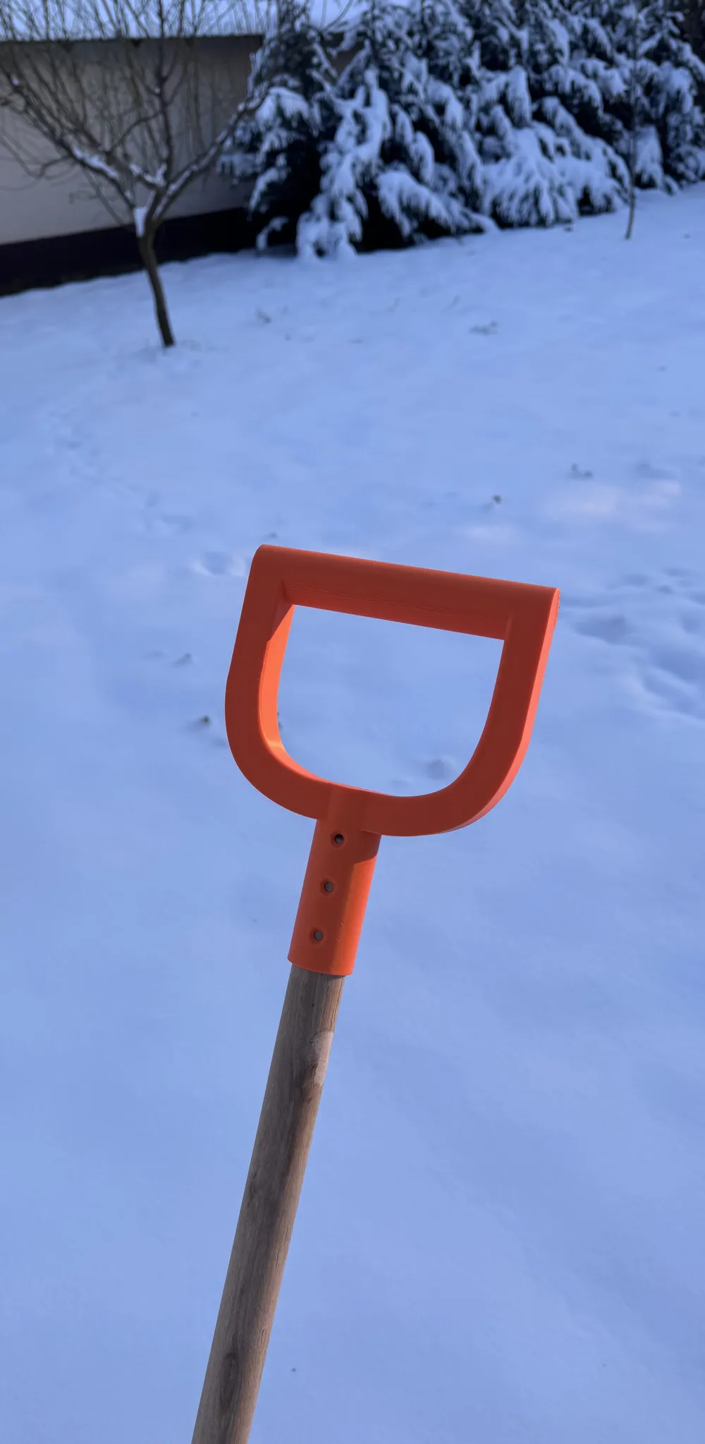Ergonomic D-Handle for Shovels – 28–35 mm Handles - Free 3D Print Model ...