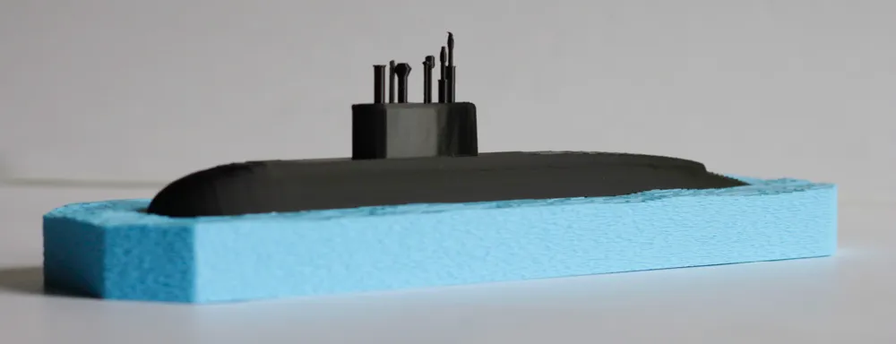 Submarine Diorama by PaperPlaneLab - 纸飞机工作室 - MakerWorld