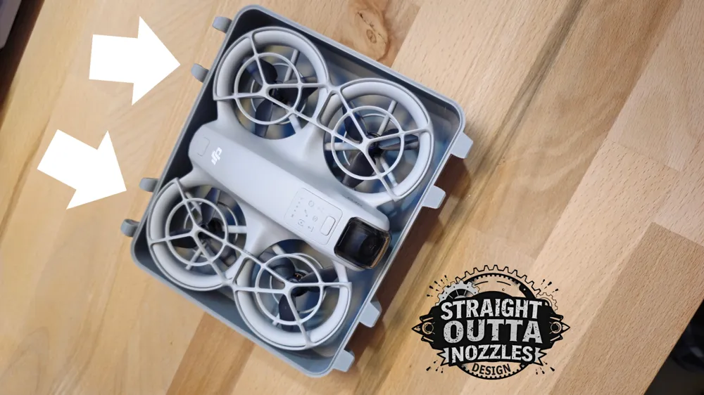 DJI NEO Box II (2 hinges) 100% printed design Remixed by ...