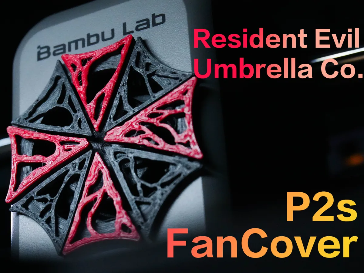 Protetor de Ventilador Umbrella Para P2s por Hellduck MakerWorld: Baixe modelos 3D gratuitos