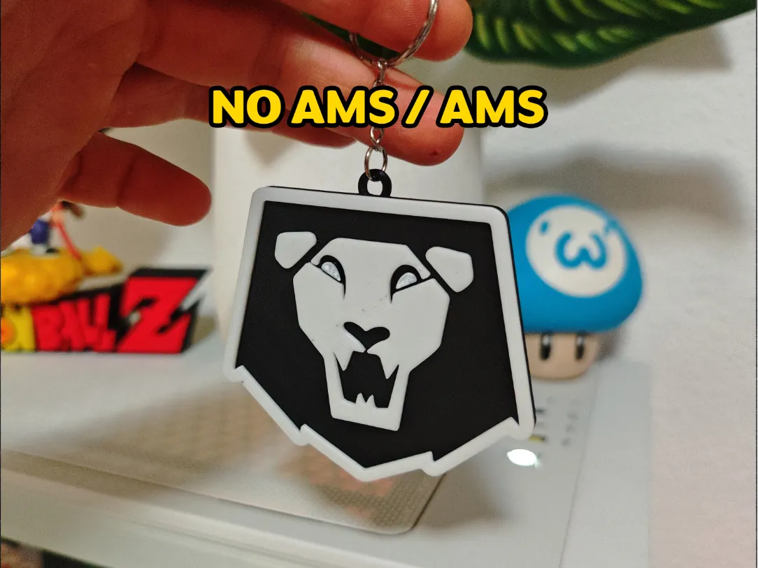 K-Pop Saja Boys Lion Keychain (NO AMS/AMS) by Jotasct MakerWorld ...