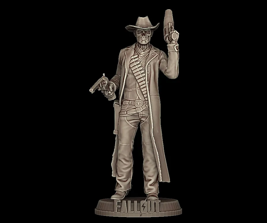 Der Ghul Fallout Fanart – Kostenloses 3D-Druckmodell – MakerWorld