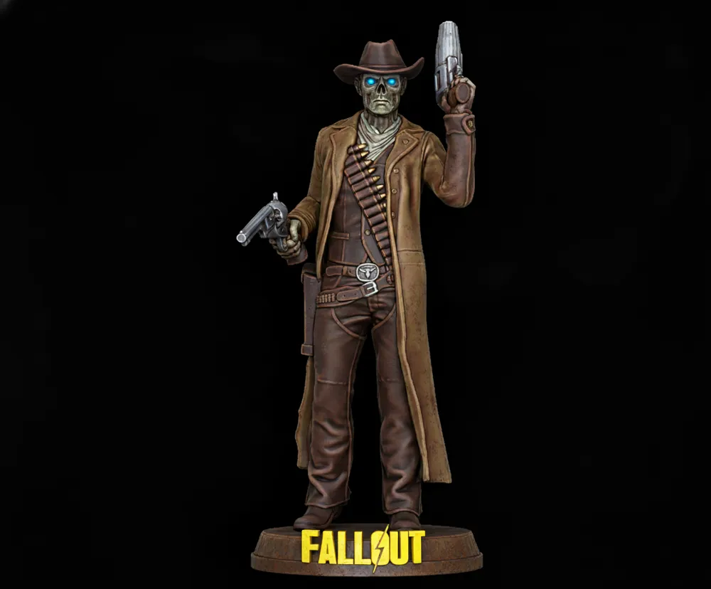Der Ghul Fallout Fanart – Kostenloses 3D-Druckmodell – MakerWorld