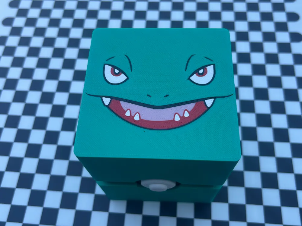 Venusaur - Pokemon Character Themed Deck Boxes - Free 3D Print Model ...