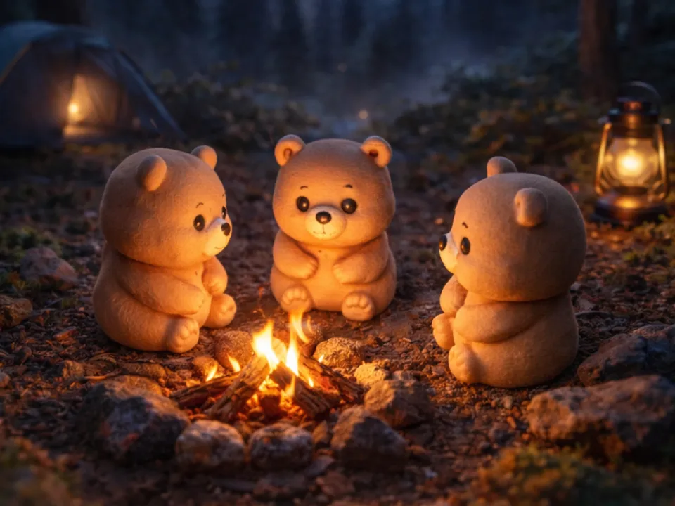 Ursinho de Pelúcia Sentado Fofo – Impressão Fácil & Adorável - Modelo ...