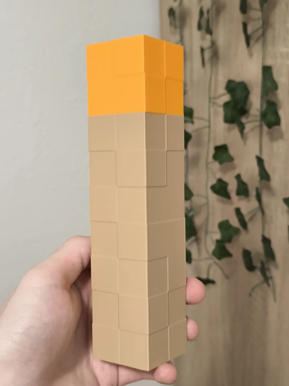 Antorcha de Minecraft - Portavelas de té - Modelo de impresión 3D ...