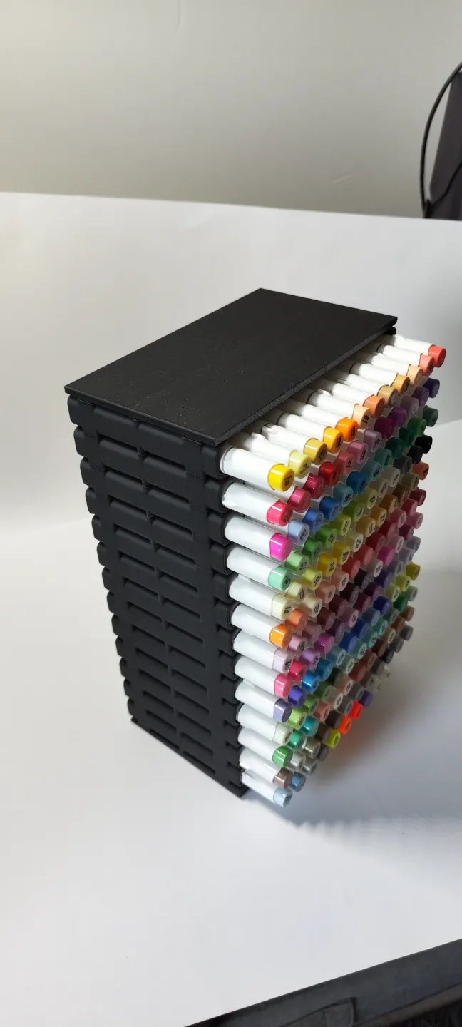 OHUHU - Stackable Marker Pen Holder by Mr.TiePie MakerWorld: Download ...