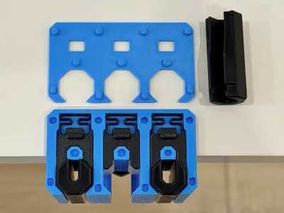 Desk cable holder / cable organizer with clamp - Free 3D Print Model ...