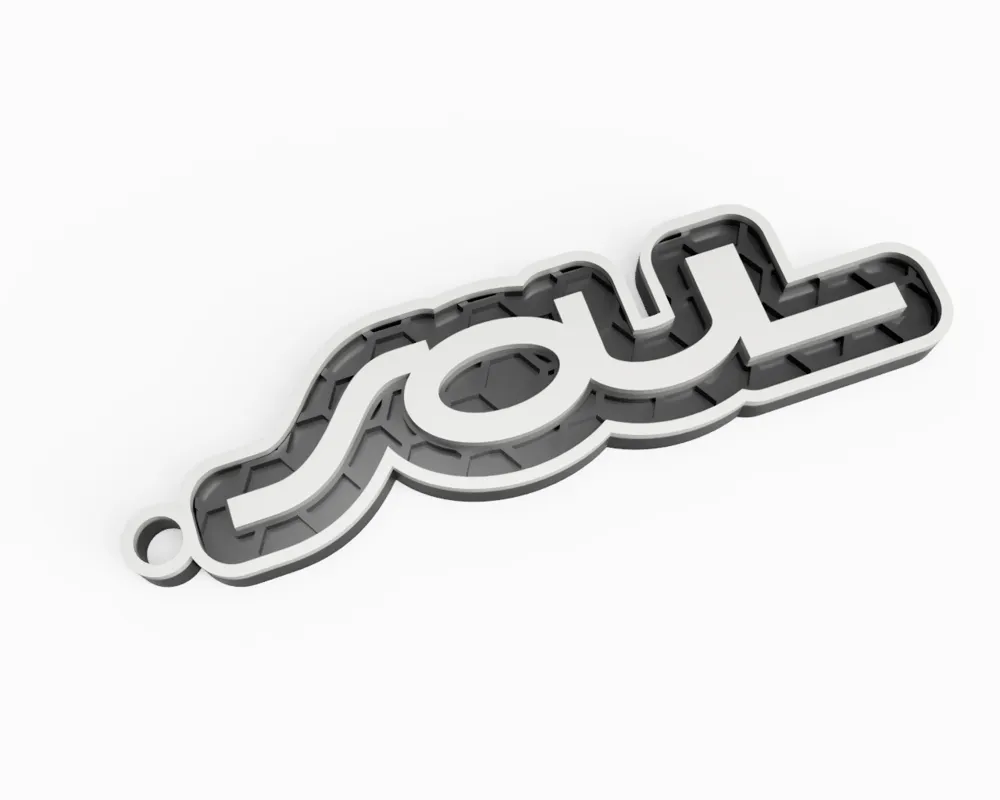 Kia Soul | Classic Box-Modern Edition keychain - Free 3D Print Model ...
