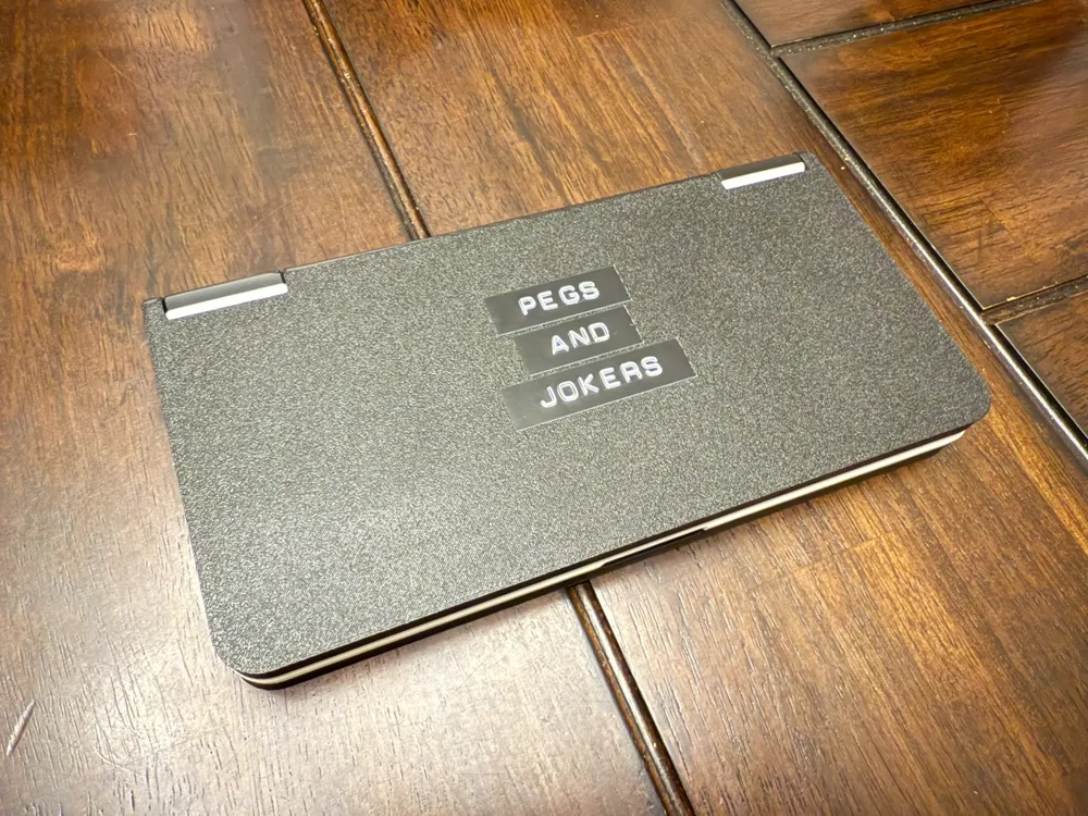 Folding Pegs & Jokers board - Print-in-Place! by bambi - MakerWorld