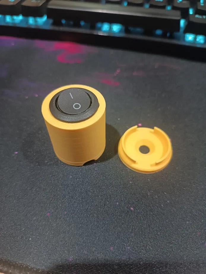 MiniSwitch Case – 20mm Toggle Switch - Free 3D Print Model - MakerWorld