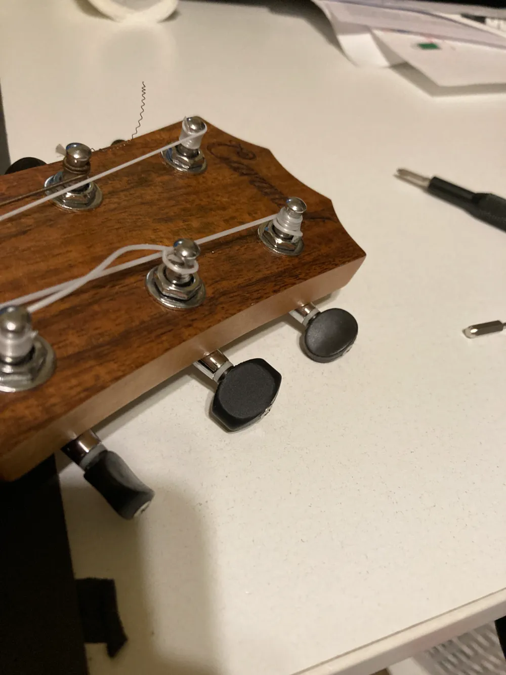 Caramel Ukulele Guitalele Tuner knob Fusion File by AWS3D - MakerWorld