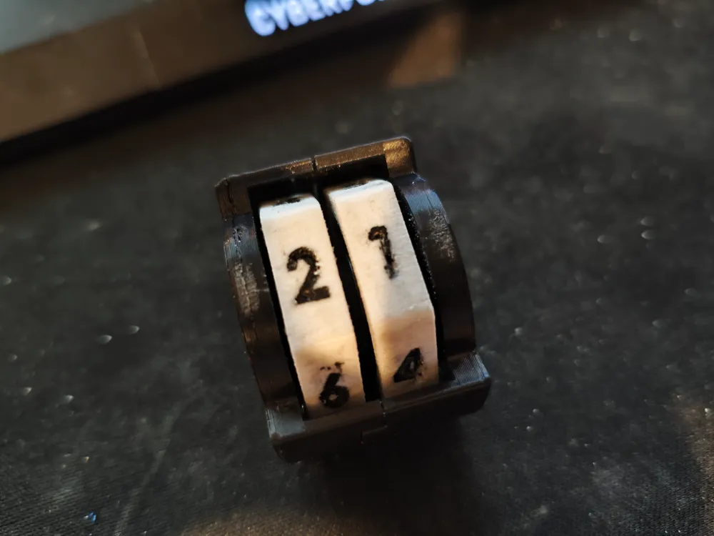 Double D6 Rolling Dice by royeiror - MakerWorld