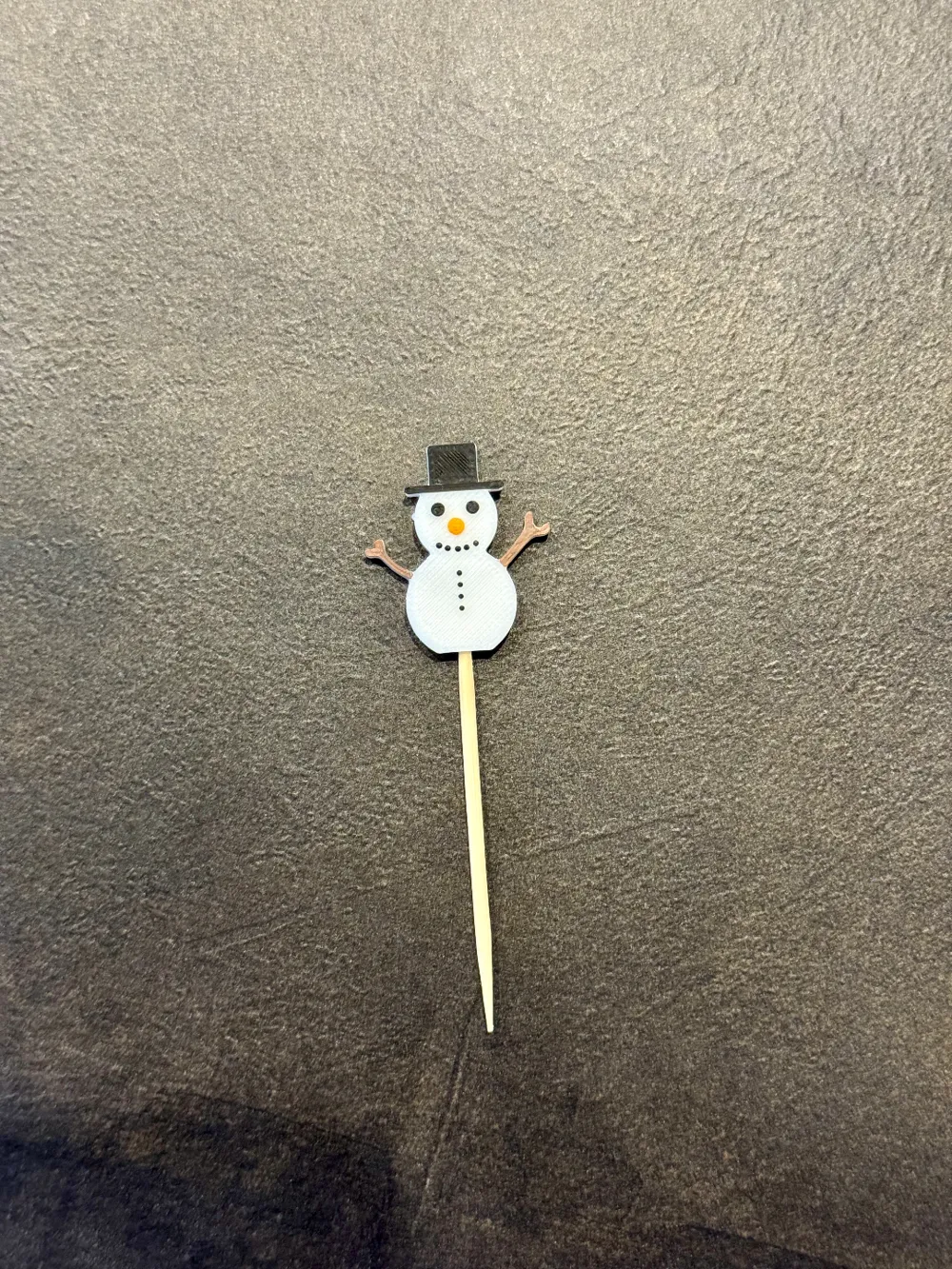 Pimp my Toothpick "Snowman" by PaulBPunkt - MakerWorld