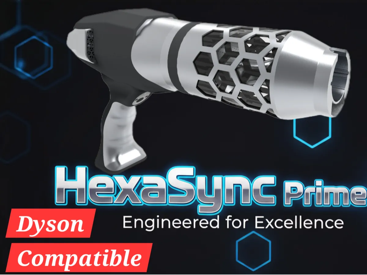 HexaSync Prime – Ultimate Dyson Compatible - Free 3D Print Model ...