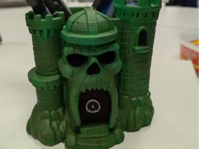 Pot à crayons Château Grayskull - Modèle d'Impression 3D Gratuit ...