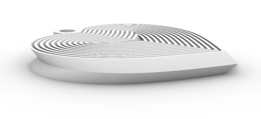 Valentine's Day fidget heart keychain by 3D Power 24 - MakerWorld