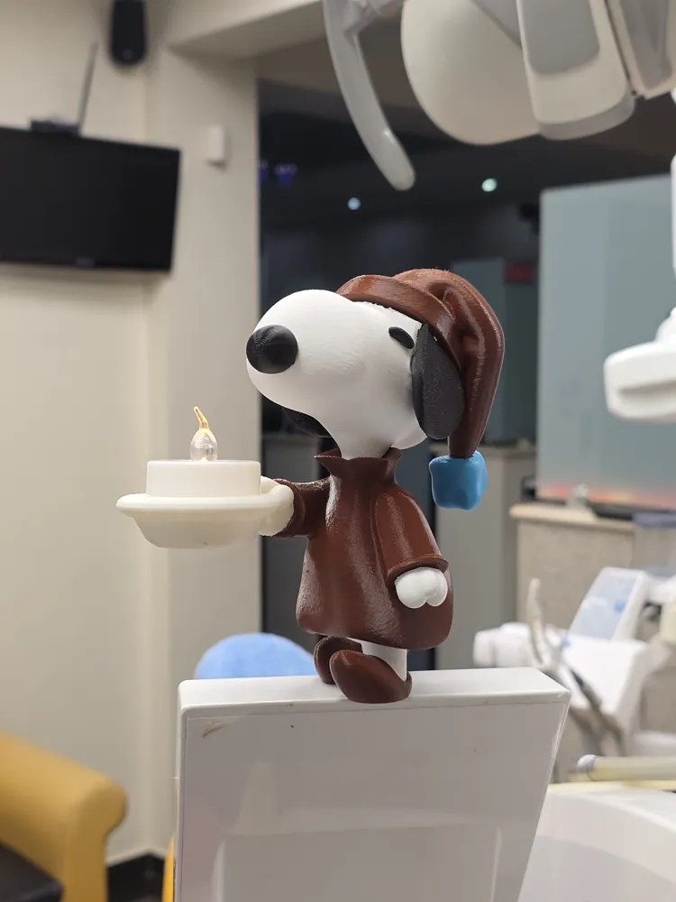 Snoopy Teelichthalter - ohne AMS - Einfache Montage von kosvel ...