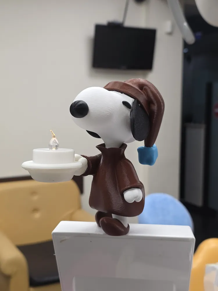 Snoopy Teelichthalter - ohne AMS - Einfache Montage von kosvel ...