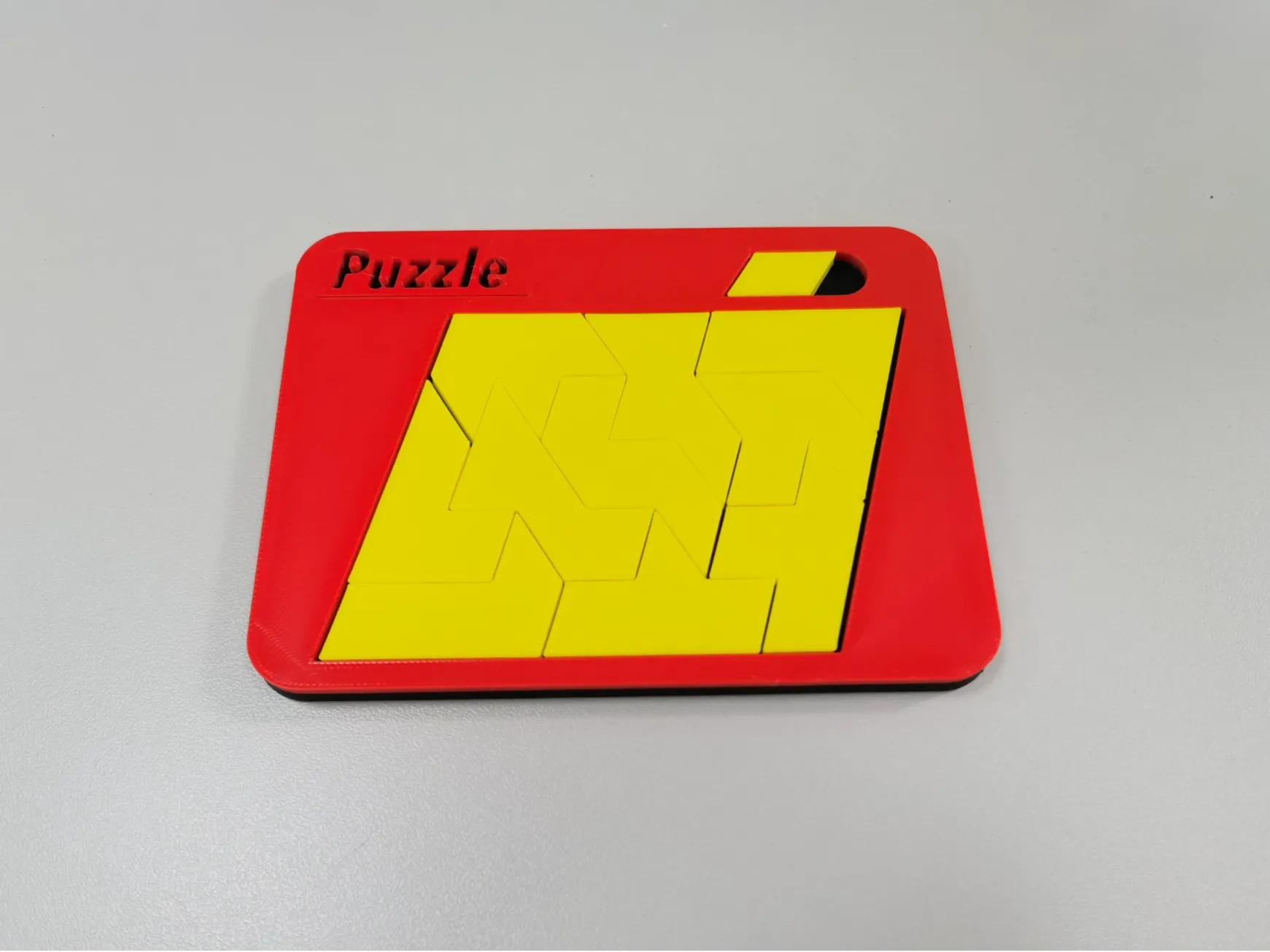 Challenge impossible! Fit the smaller quadrilateral into the seemingly ...