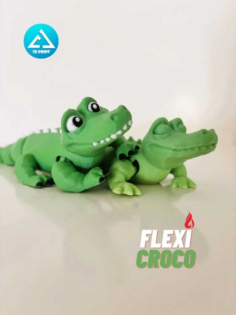flexi croco by Cj 3DPRINT MakerWorld: Download Free 3D Models