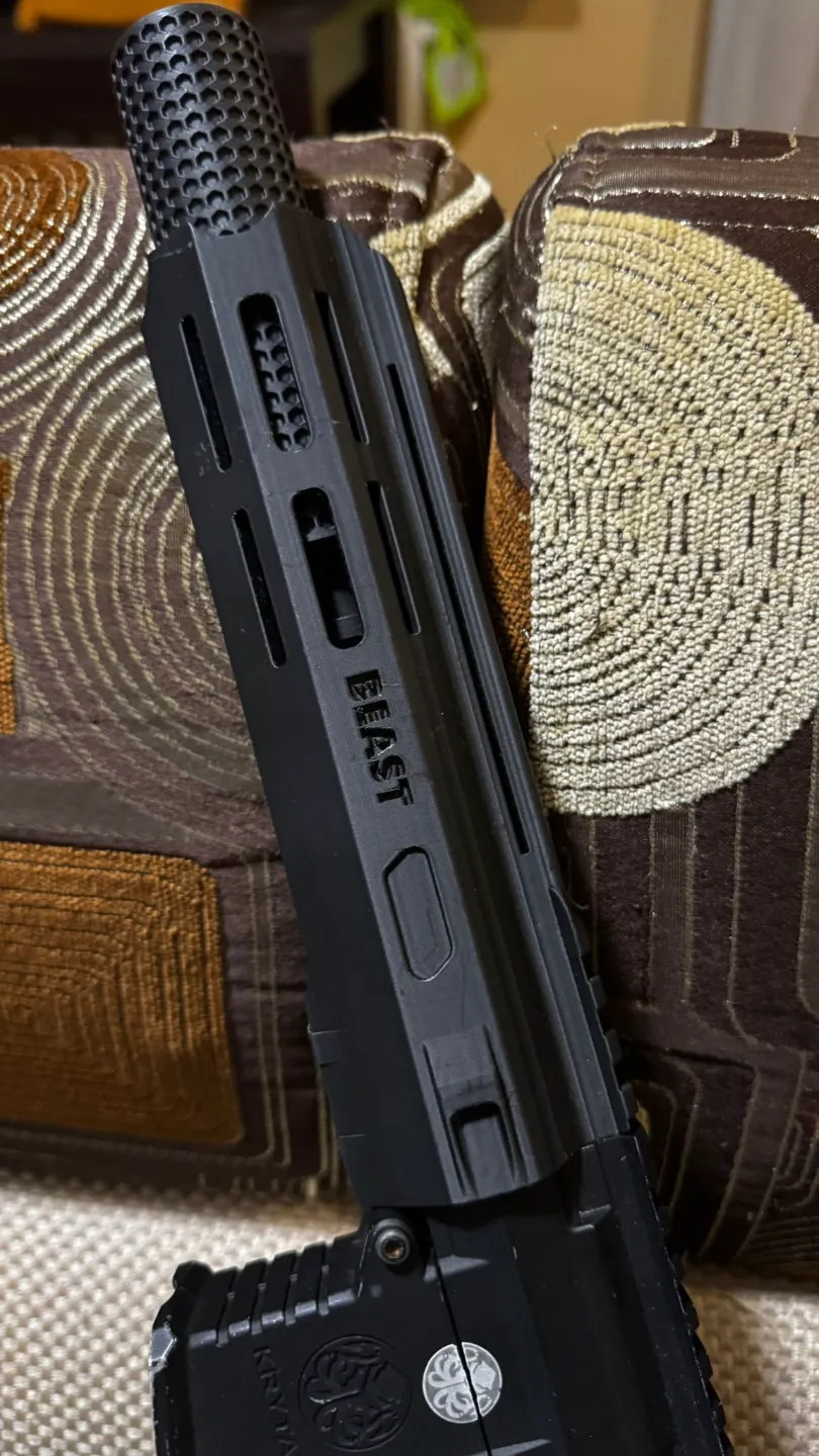 Front M4 - M-lock - Free 3D Print Model - MakerWorld