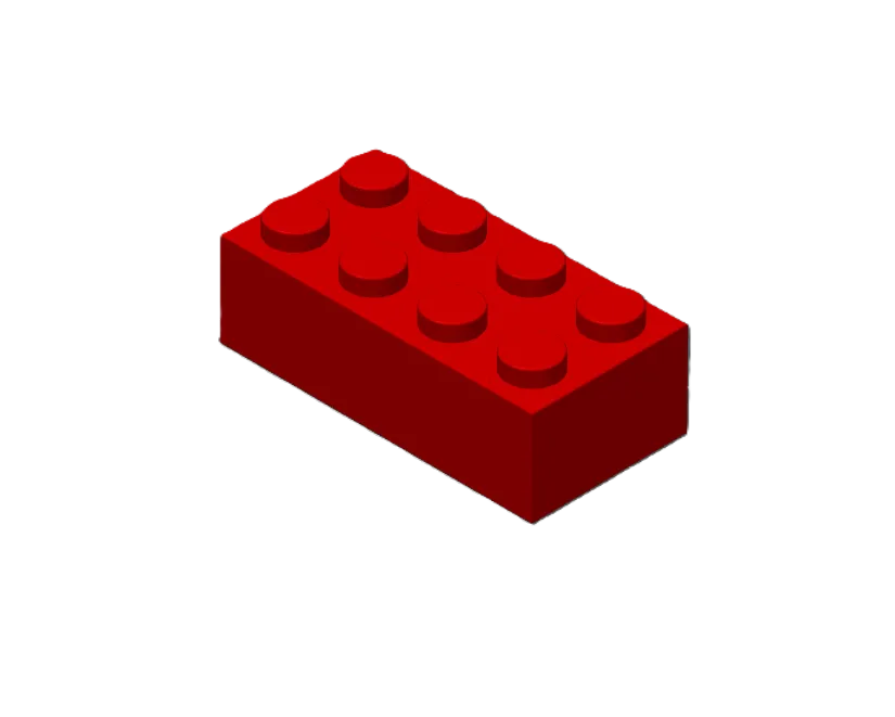 L.E.G.O Brick Compatible 2x4 - Free 3D Print Model - MakerWorld