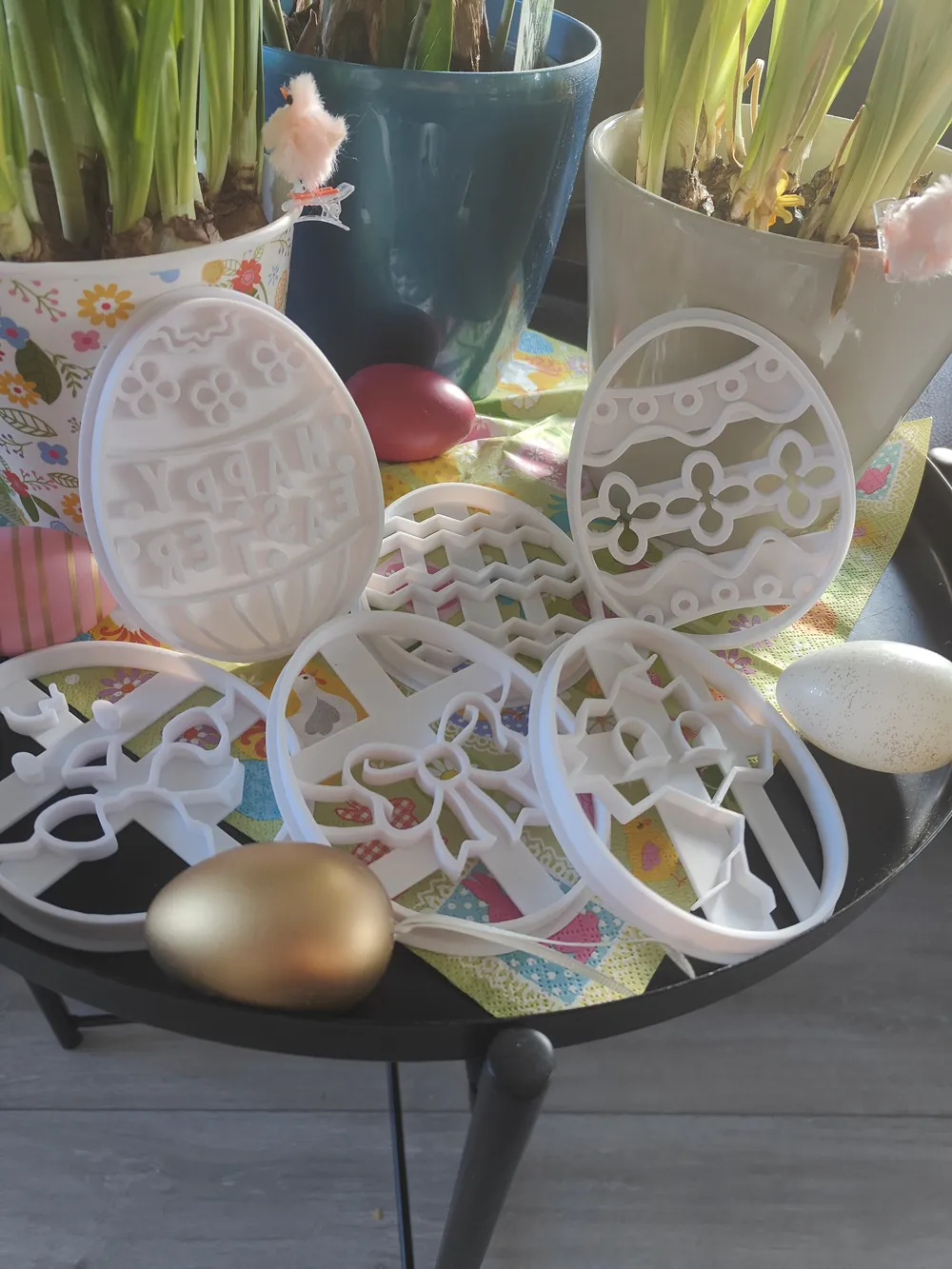 Easter Egg Cookie Cutters by The Crafty Maker - MakerWorld