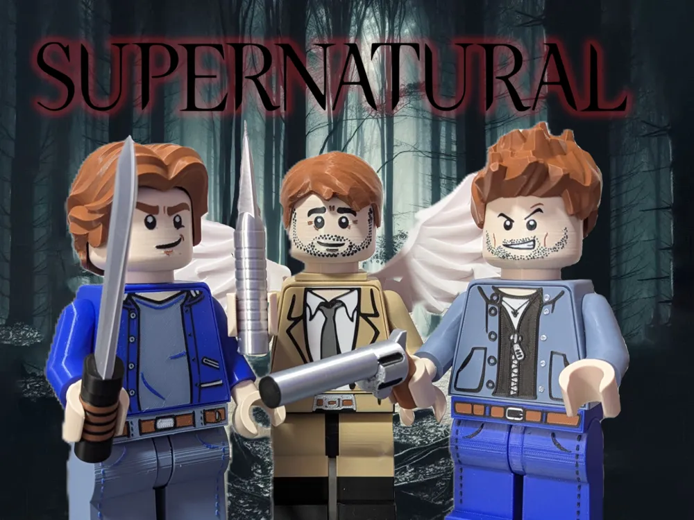 Supernatural - Sam Winchester by Patric76 MakerWorld: Download Free 3D ...