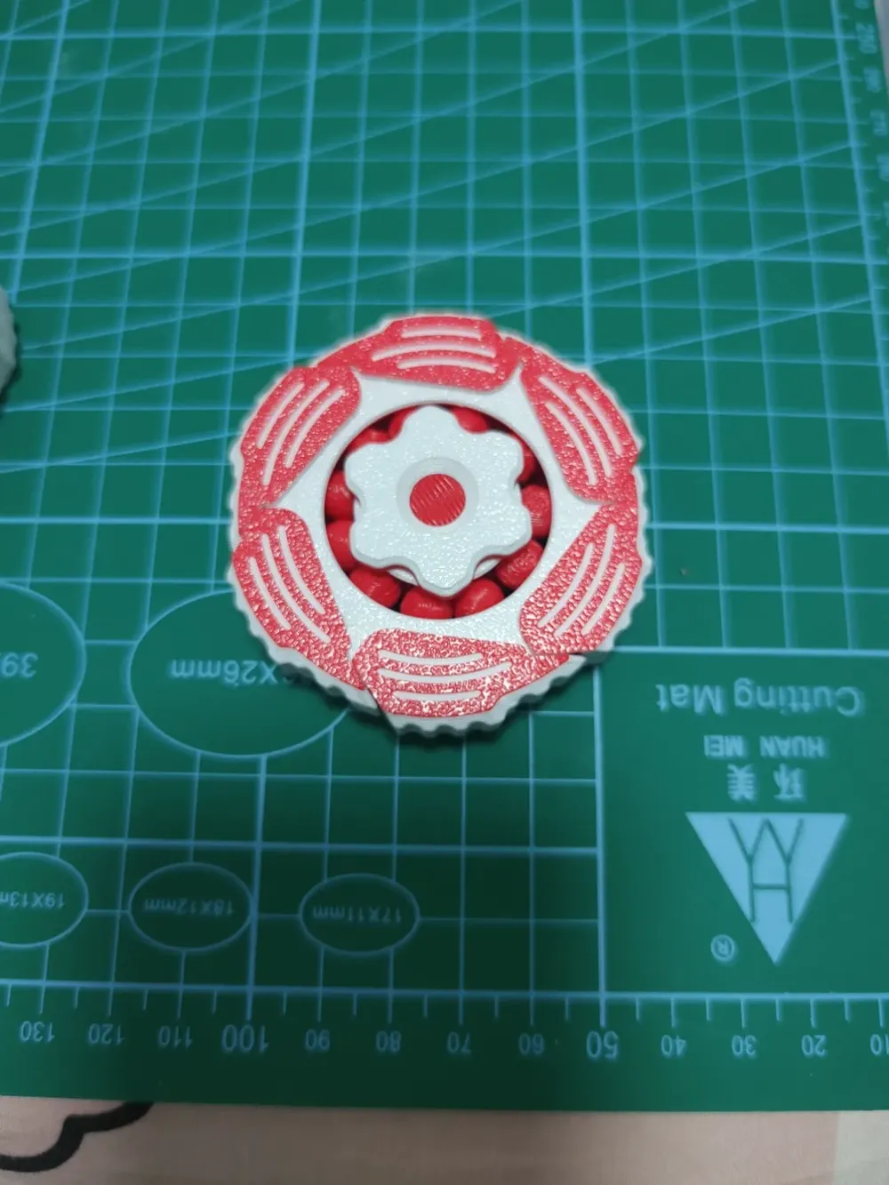 Armored Gyro - Red Spider (Bearingless) by 萌小白DIY MakerWorld: Download ...