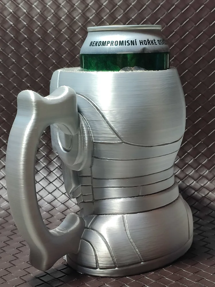 Robocop - Can Holder / Beer mug - Free 3D Print Model - MakerWorld