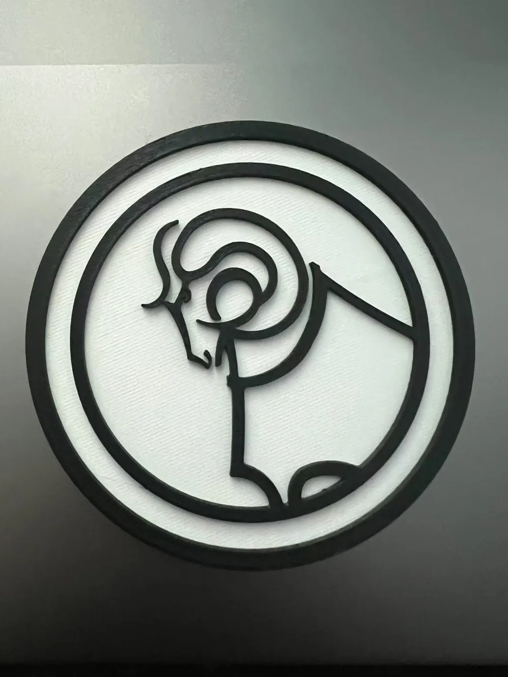 Derby County Coaster- DCFC by DSL DesignMakerWorld: Download Free 3D Models