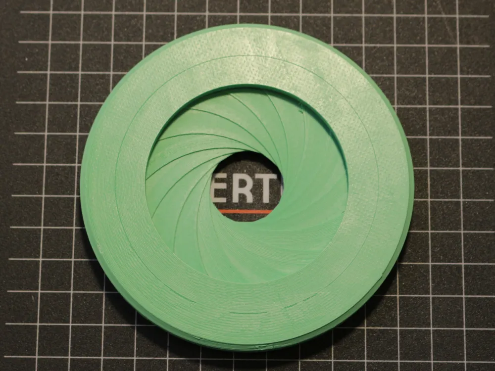 Iris compass Remixed by Printronics - MakerWorld