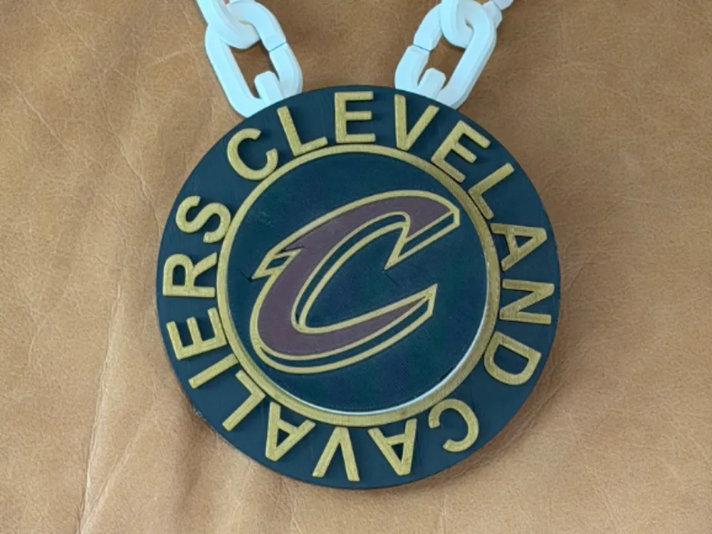 Cleveland Cavaliers Spinner Chain - Free 3D Print Model - MakerWorld