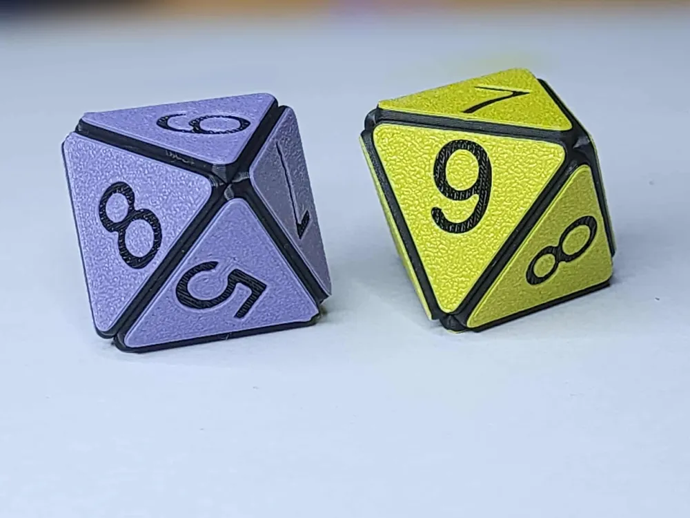 squishy d8 - Free 3D Print Model - MakerWorld