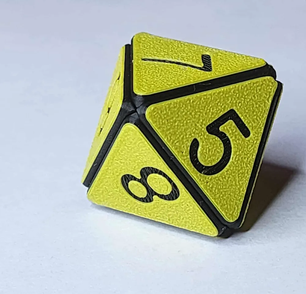 squishy d8 - Free 3D Print Model - MakerWorld