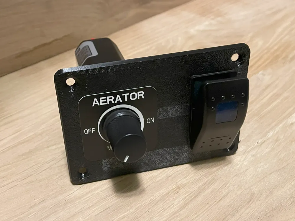 Livewell Timer Switch Plate by Chris_Peters - MakerWorld