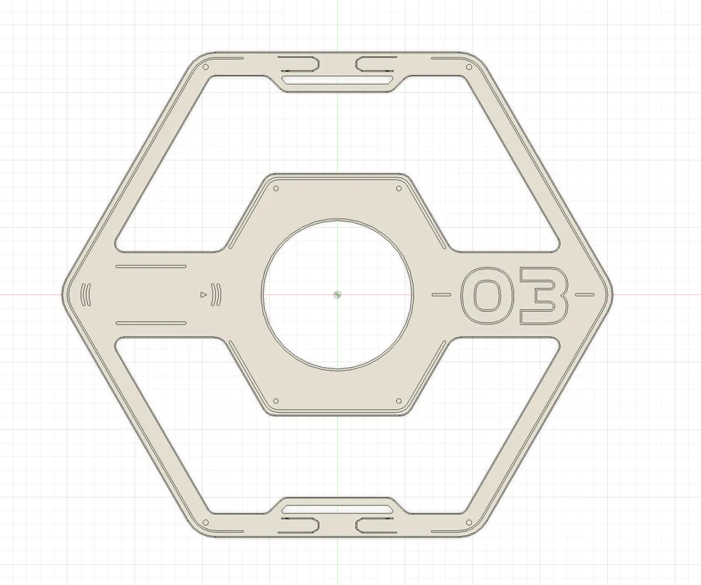 Bambu Lab Spool HEXAGON 03 Remixed by keiichi.ikari MakerWorld ...