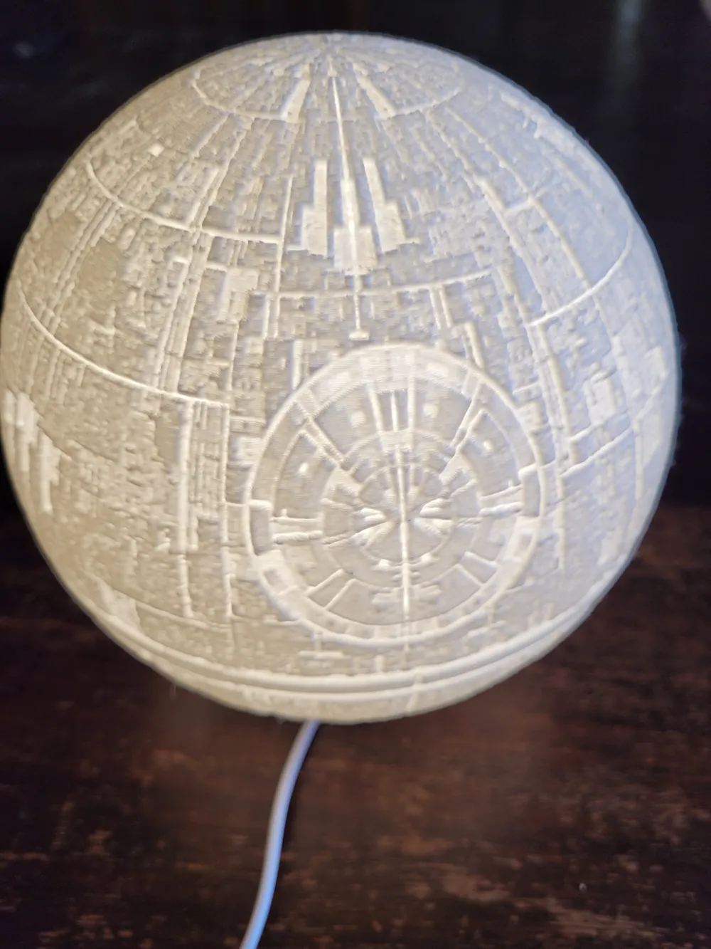 StarWars deathstar lamp Led 001 Kit by Olivier3dPrint MakerWorld ...