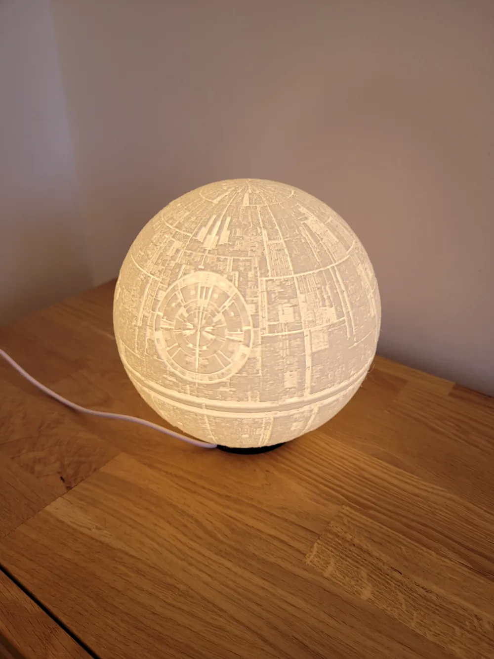 StarWars deathstar lamp Led 001 Kit by Olivier3dPrint MakerWorld ...