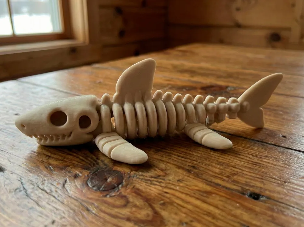 Skeleton Shark - Free 3D Print Model - MakerWorld