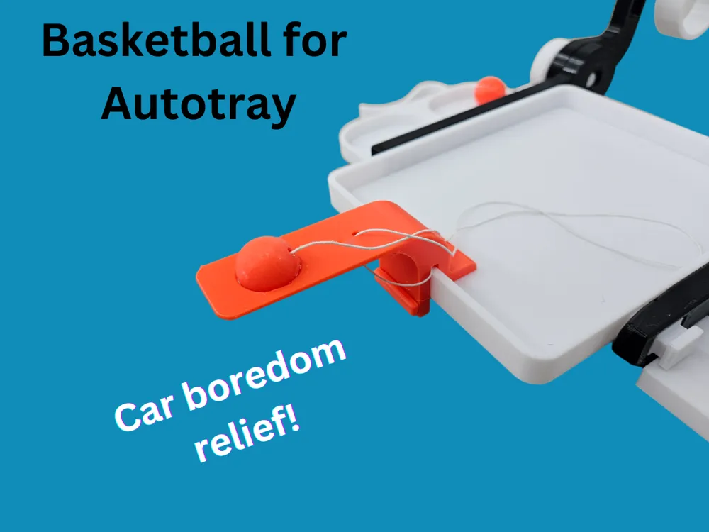 Car Basketball for Autotray Lite by Darren 3d print MakerWorld ...