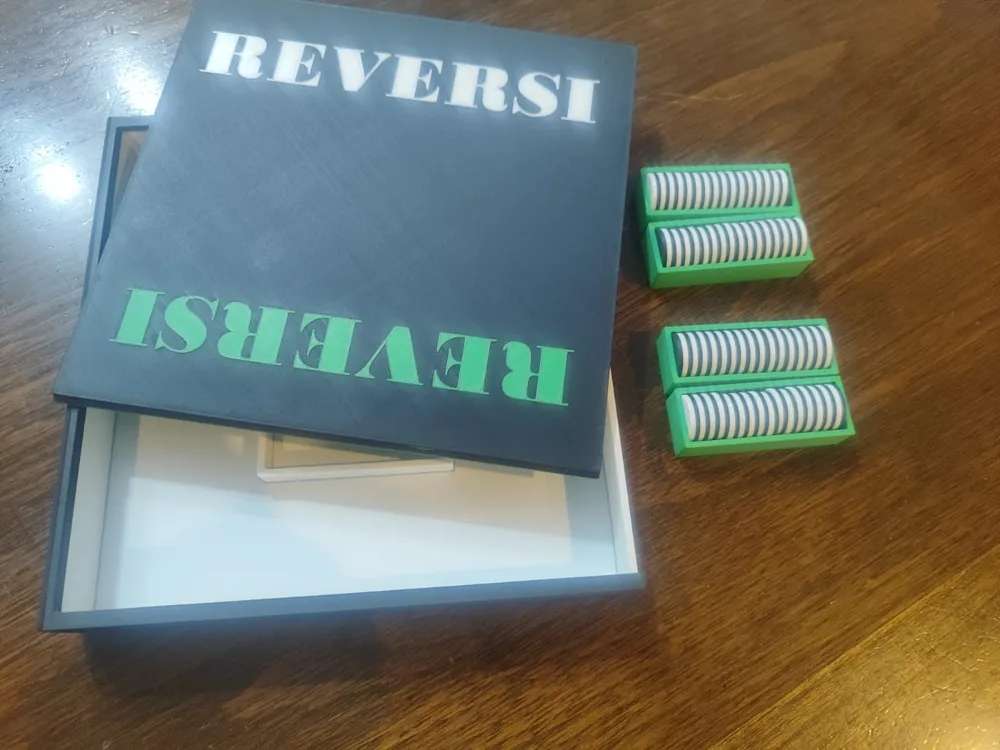 Reversi (bookcase edition) - Free 3D Print Model - MakerWorld