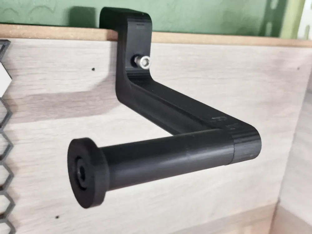 Filament spool holder, Wall Clamp Style by T_C_T - MakerWorld