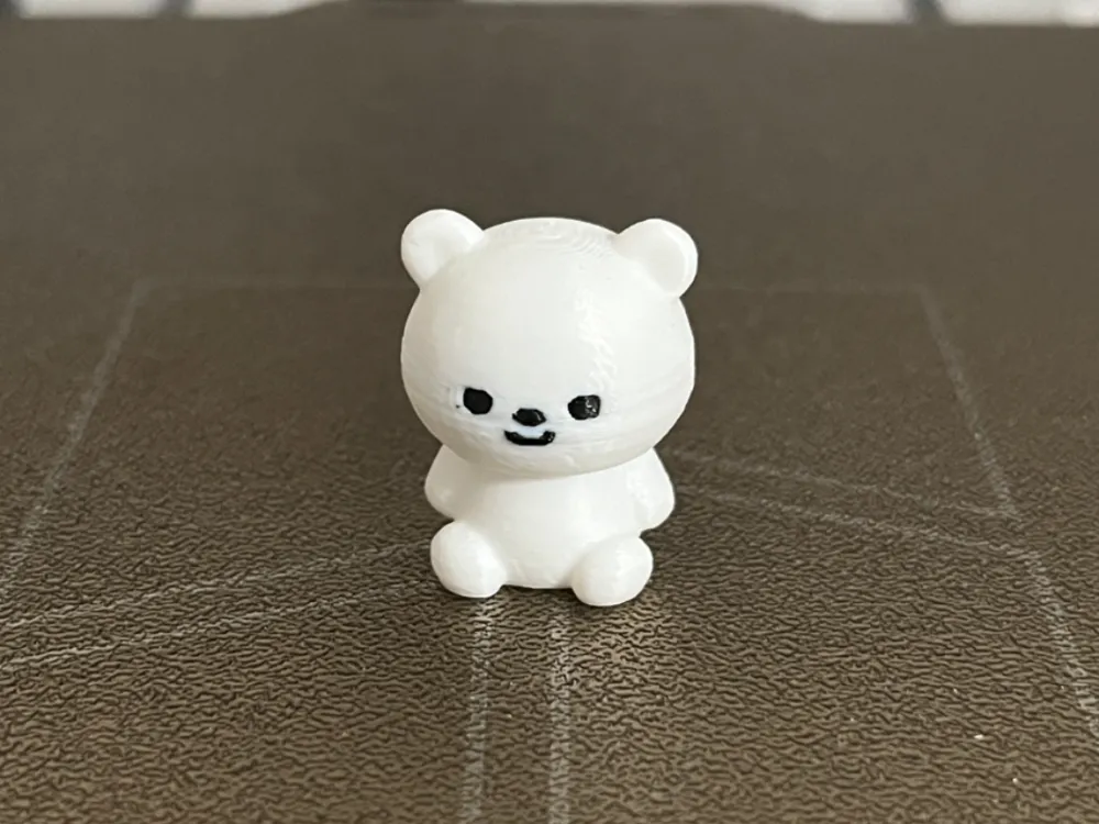 Cute mini bear - Free 3D Print Model - MakerWorld