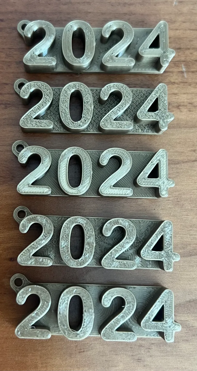 2024 Keychain by 3DDaniel - MakerWorld