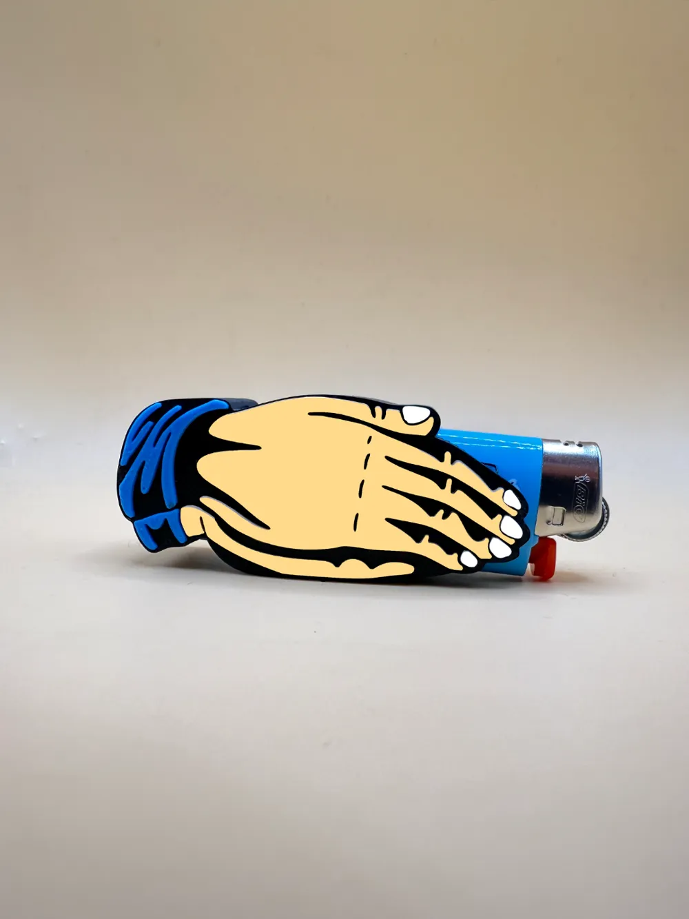 Praying Hands lighter case by BatChips - MakerWorld